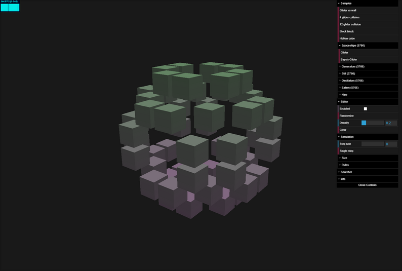 Game of Life 3D by Kodub