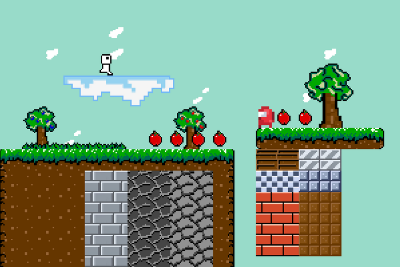 FREE 16X16 TILESET by Mikiz