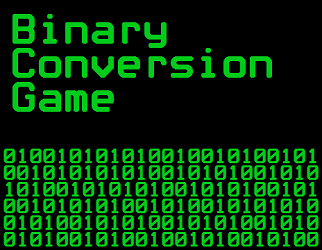 Binary Conversion Game by KDG