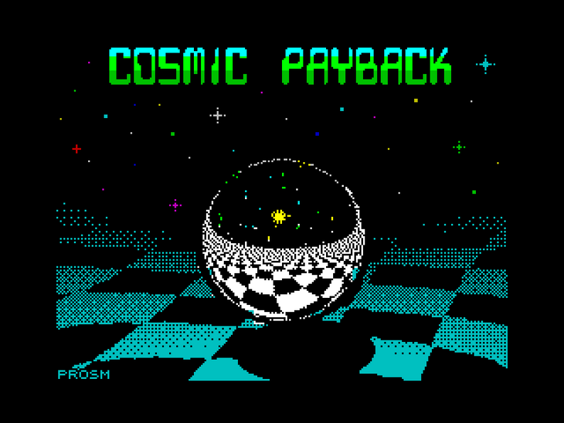 Cosmic Payback (ZX Spectrum) by ConnoSoft