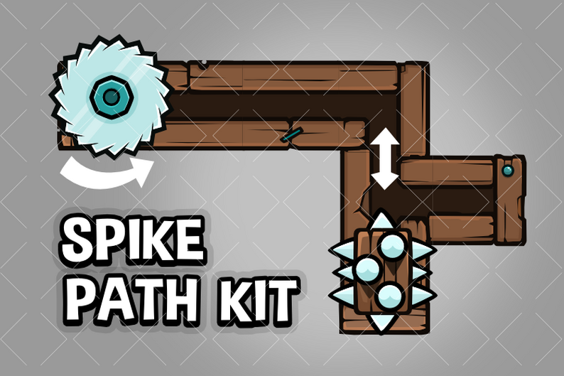 Spike path kit by Robert Brooks - gamedeveloperstudio.com