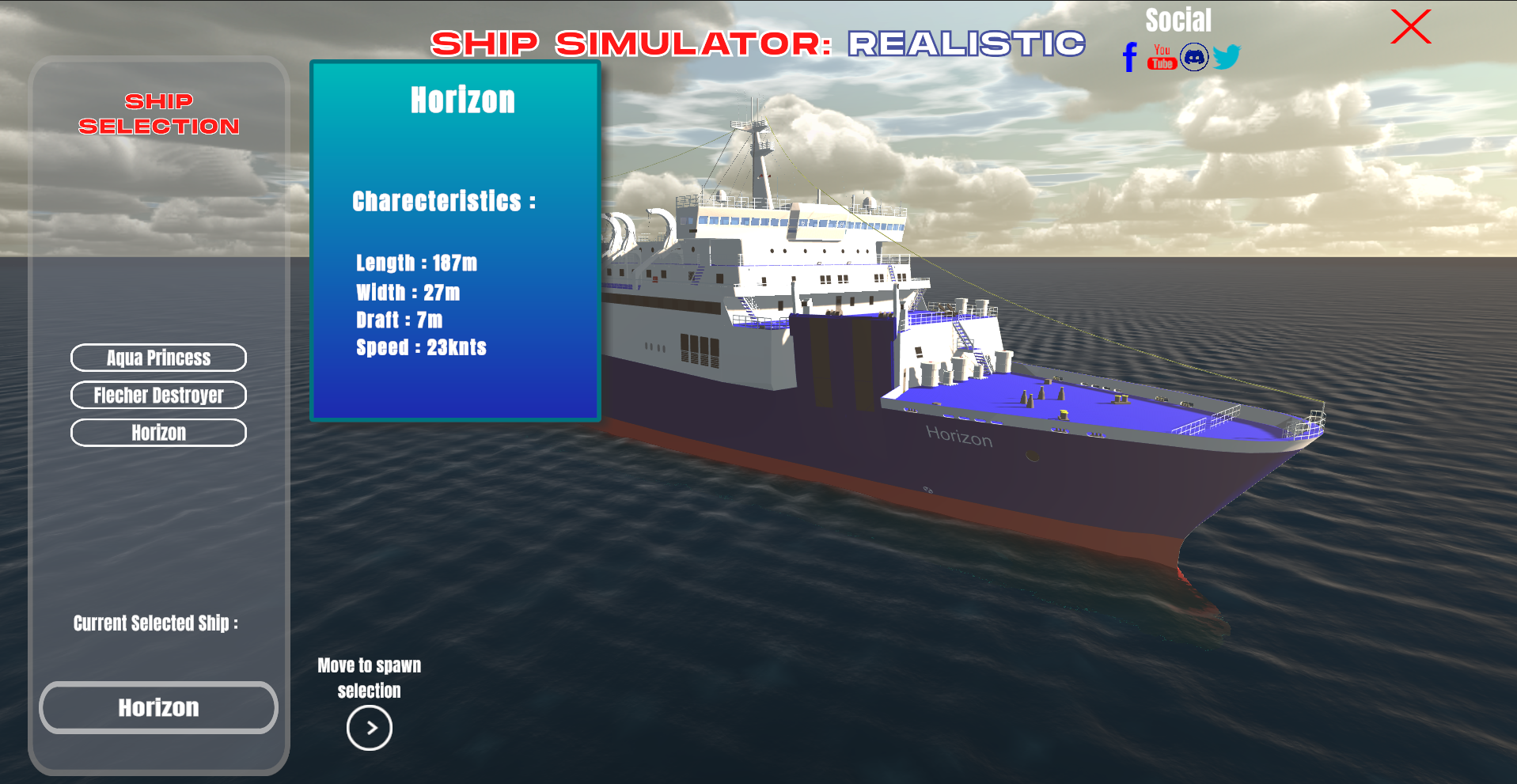 Ship Simulator Realistic by nitroman123