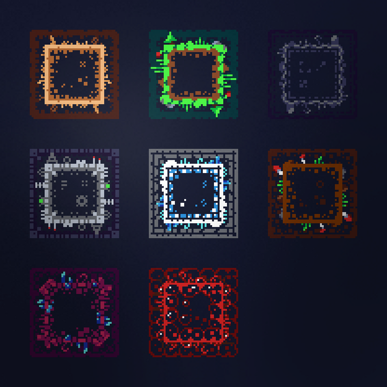 MIR 8X8 TILESET by HumanIsRed