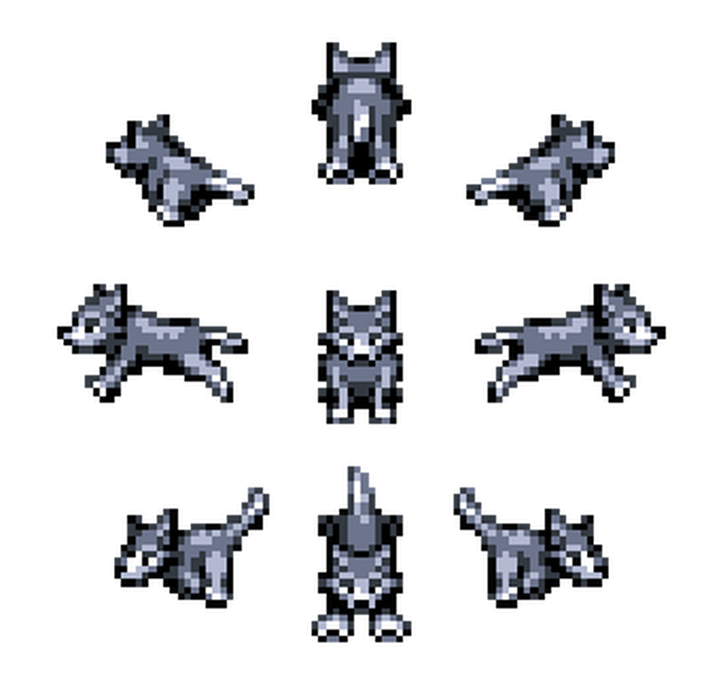 The Wolf Pack by finalbossblues