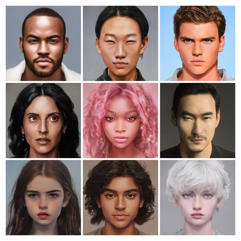 120 Realistic avatars for RPG (ethnic, gender and age diversity) by ...