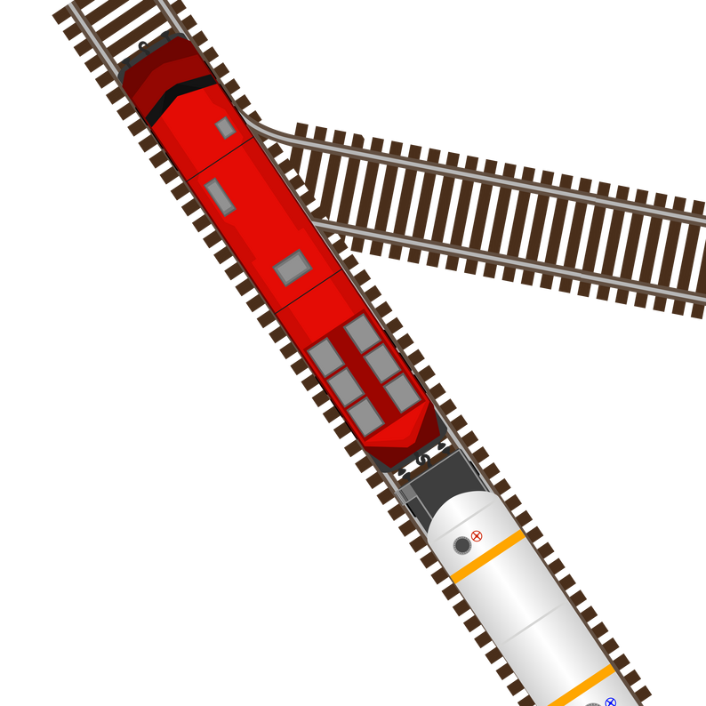 2D Top-Down Freight Train Assets by Turbo Developement Team