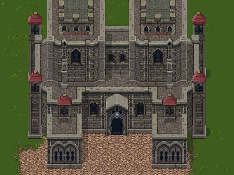 RPG Buildings and Interriors CASTLE by Szadi art.