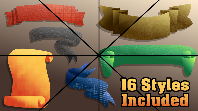 Free Simple GUI - All 16 Styles by Cryptogene