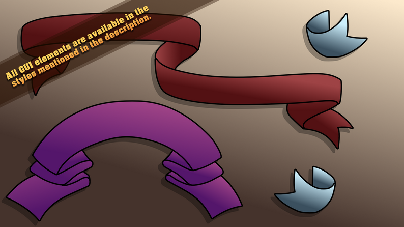 Free Simple GUI - All 16 Styles by Cryptogene