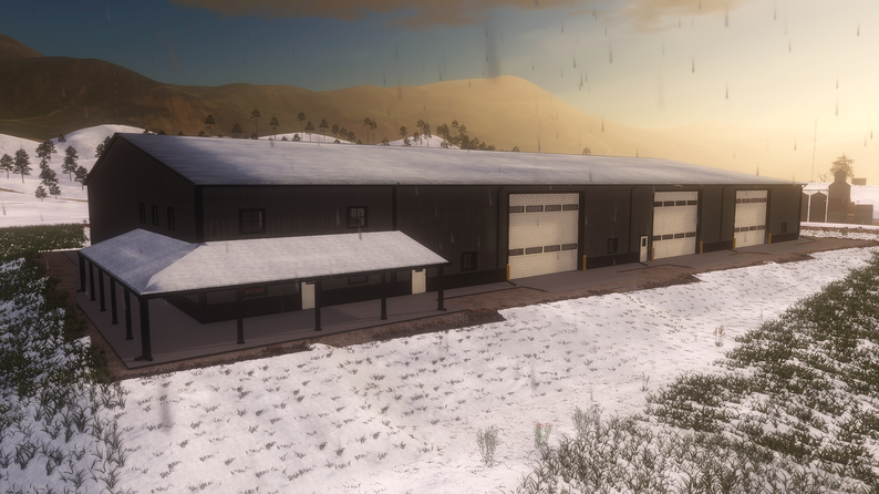 FS 19 120x225 Black Grey Shop by TrailerParkFarms