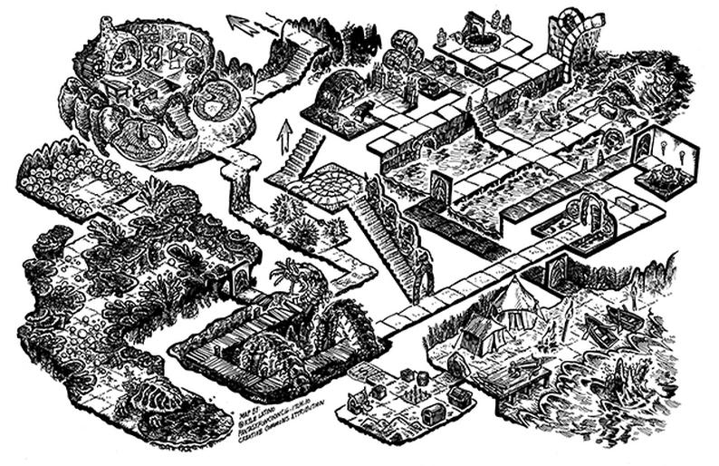 Map Pieces by Map Crow