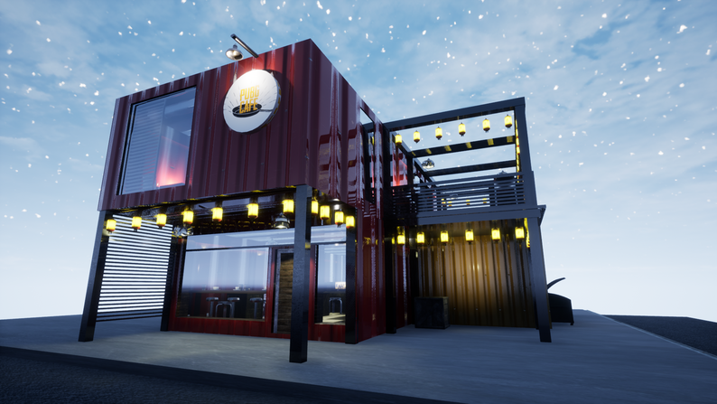 PUBG CAFE by Honeycomb Interactive