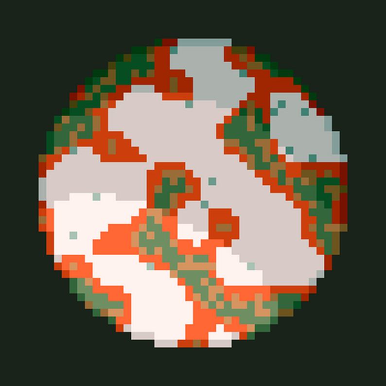 Pixel Planet Generator by wormgirlie