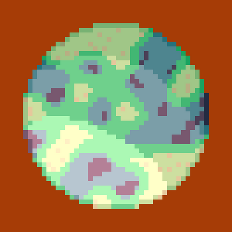 Pixel Planet Generator by wormgirlie