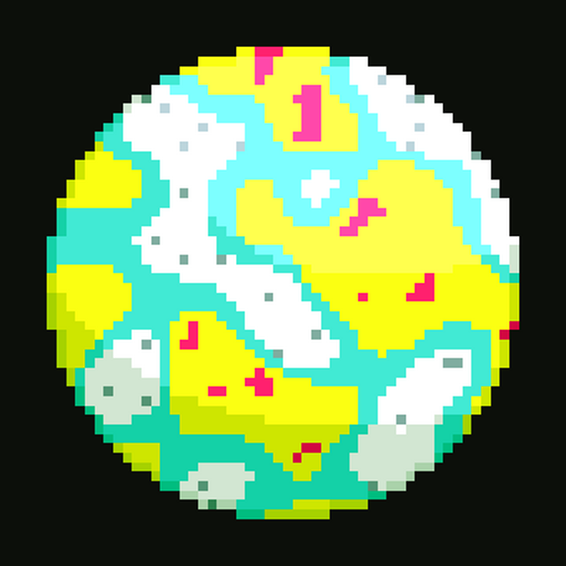 Pixel Planet Generator by wormgirlie