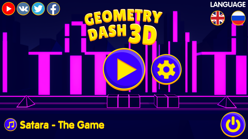 Geometry Dash 3D by LogFaer