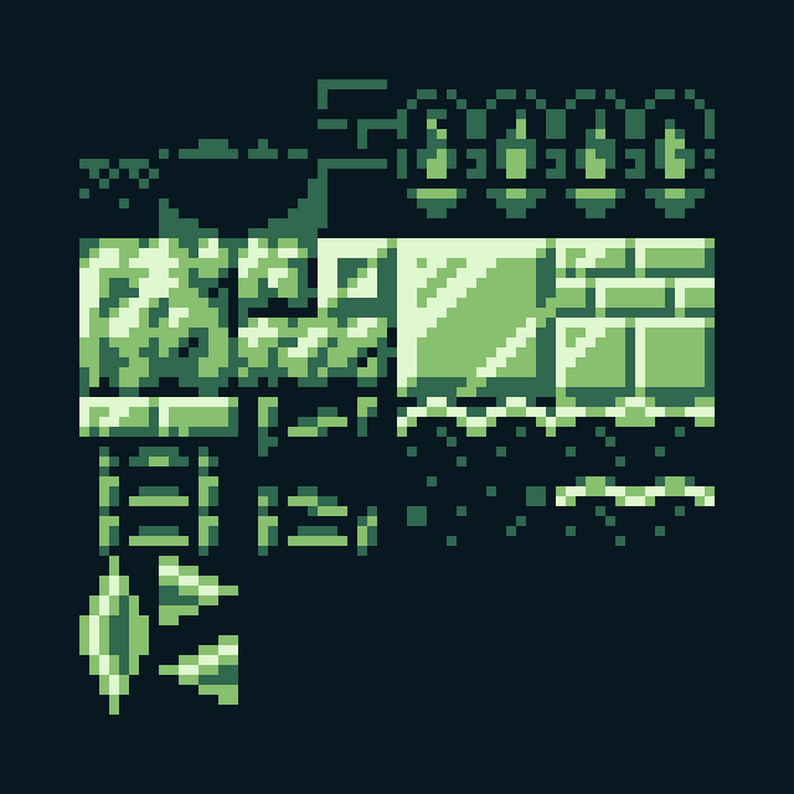 GB Tileset Assets by JOSHUA ROBERTSON