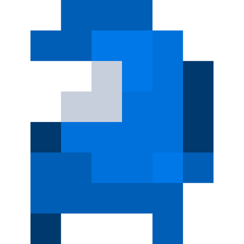 Among Us pixel Character /all colors\ by Mikiz