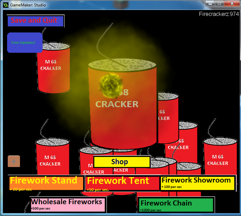 FireCracker Clickerz 1.3! by NewbyCoder