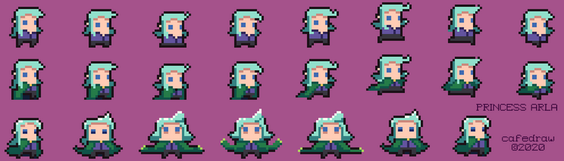 Free Sprites & Tiles by cafeDraw