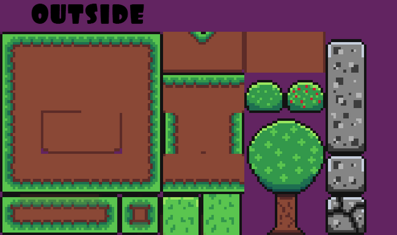 Free Sprites & Tiles by cafeDraw