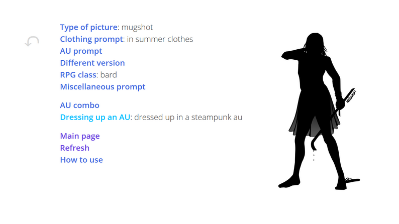 Character Prompt Generator by Kes Beacon