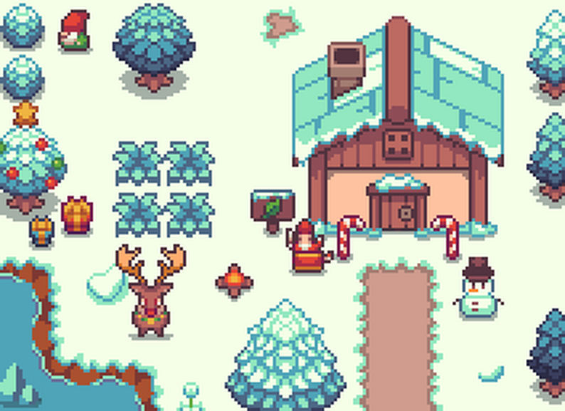 RPG snow tileset by Franuka