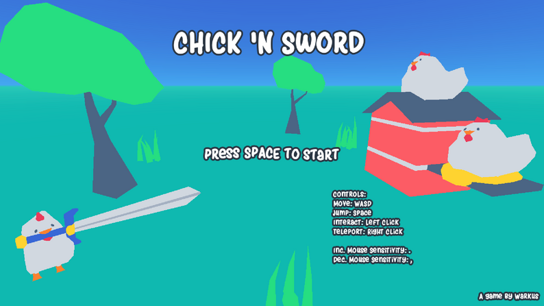 Chick 'N Sword by Warkus