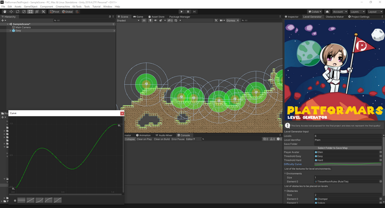 Platformars : 2D Level Generator by Imanda, annazarryuu