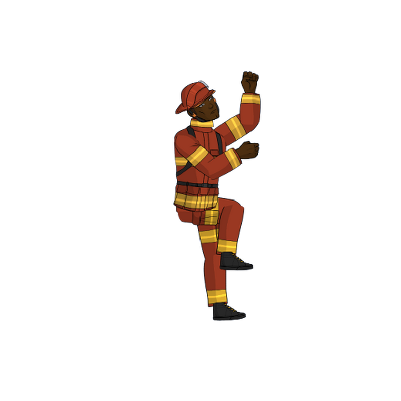 Fireman pack | Fully animated by Edoard0
