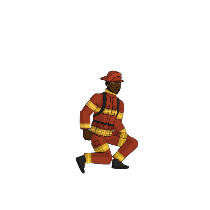 Fireman pack | Fully animated by Edoard0