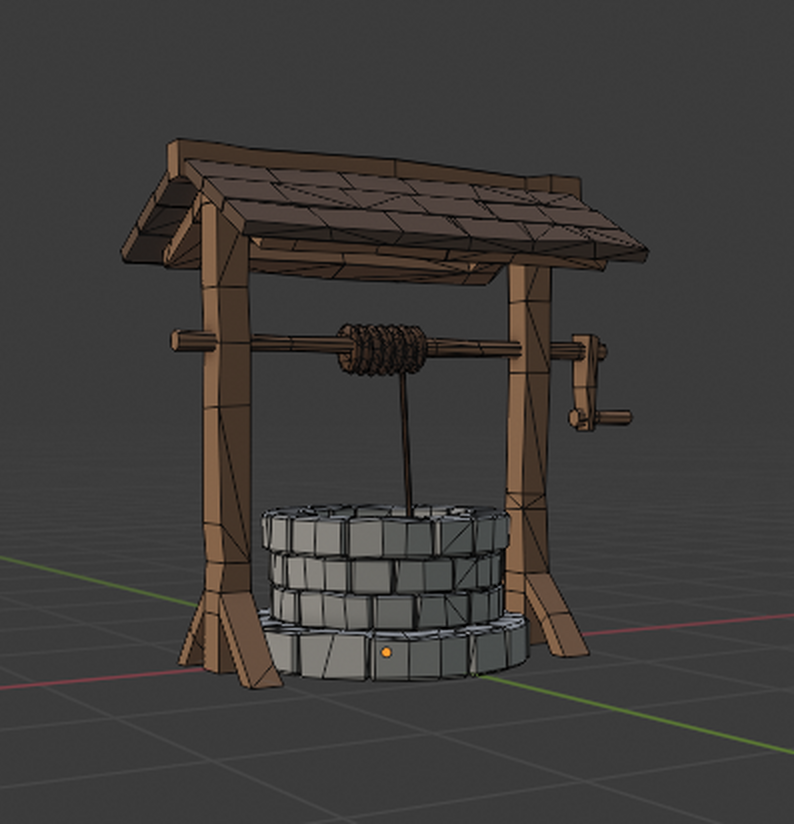 Medieval Well by CBsix