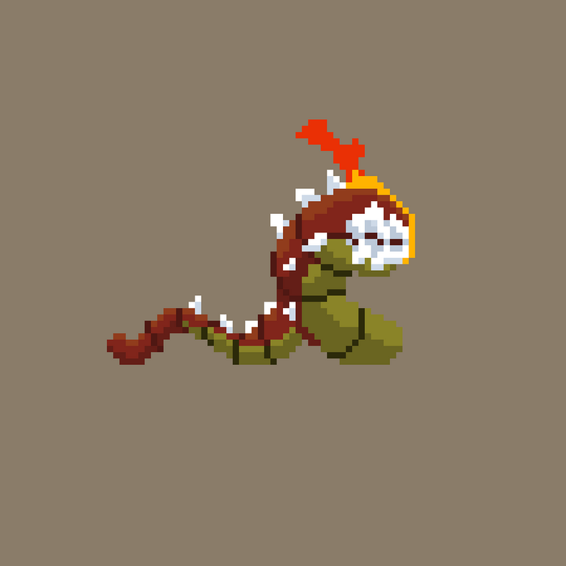 Fire Worm by LuizMelo