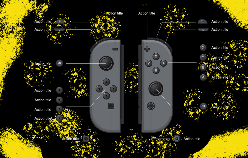 Controller Icon kit for Nintendo Switch by voomont