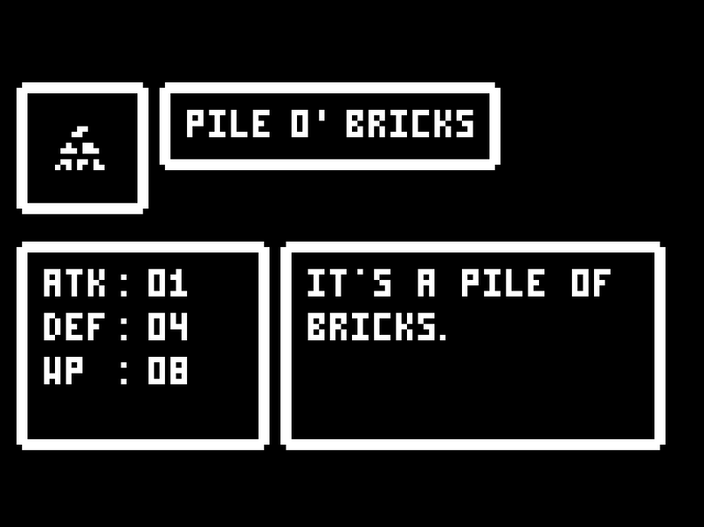 1-Bit Roguelike Tileset by Cole Sweet