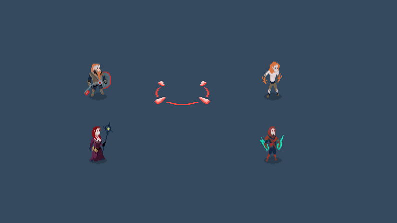 Pixel Art Top-Down RPG Characters by afgameassets