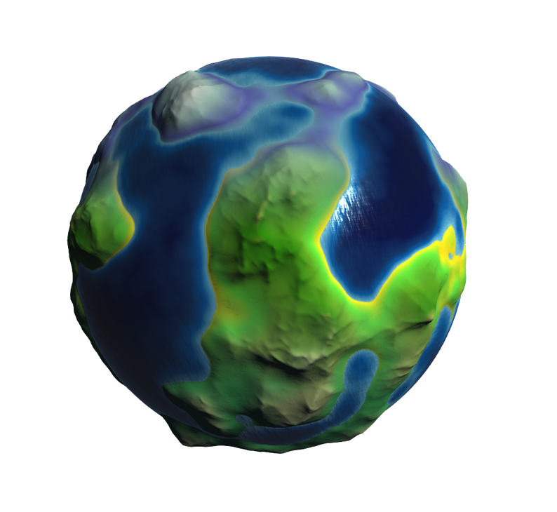 Procedural Planets by tionard