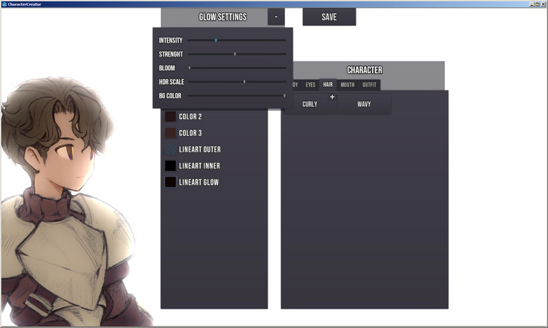 2D Character Creator by exportVar