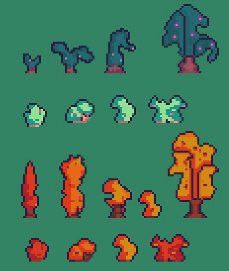 Tiny TREE for Platformer Game by S a t u r n