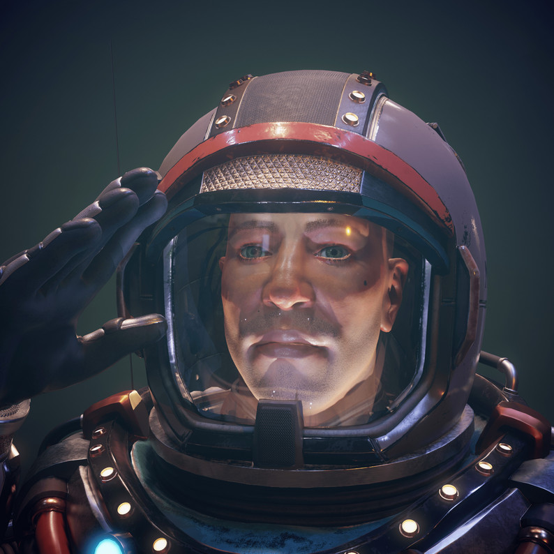 The Stranded Astronaut by Oliver Fayers