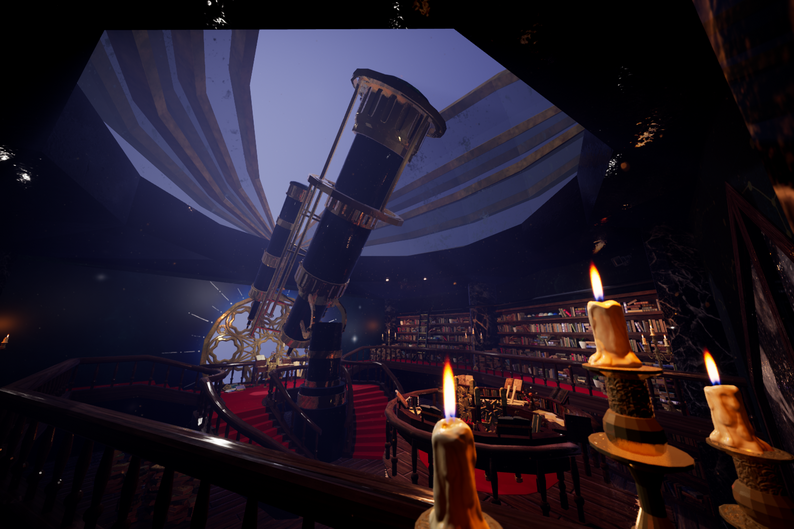 Astronomers Library by rose1920