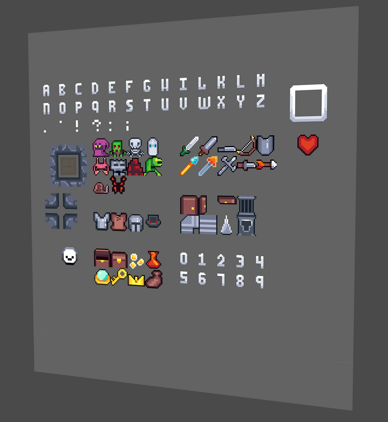 Roguelike Fantasy Tileset by Cole Sweet