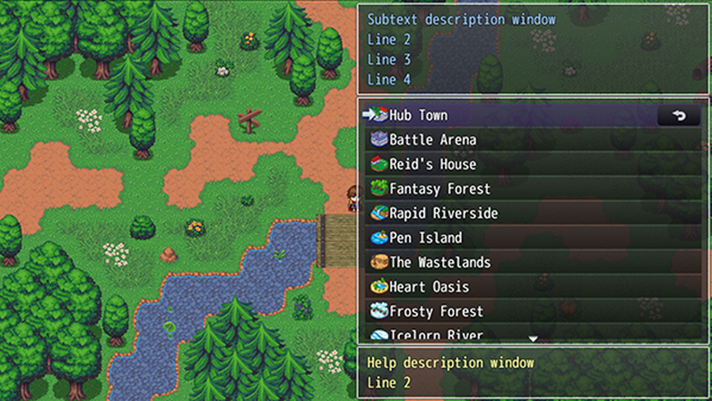Common Event Menu plugin for RPG Maker MZ by VisuStellaMZ