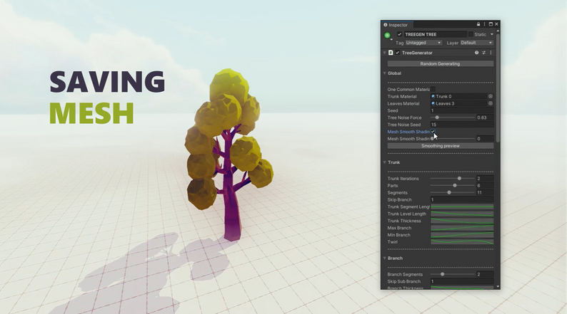 Treegen 2023 Procedural Tree Generator By Wiskered