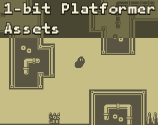 1-bit Platformer Assets by Oli414