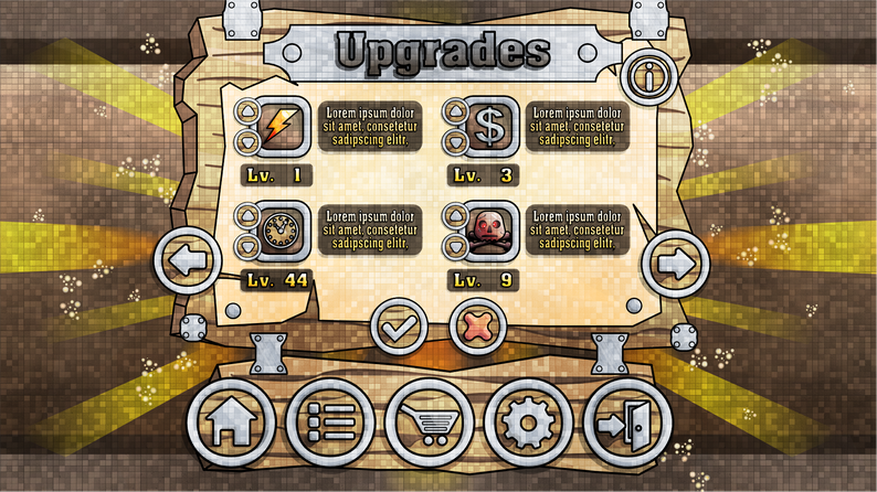 Medieval GUI - Style Plus by Cryptogene