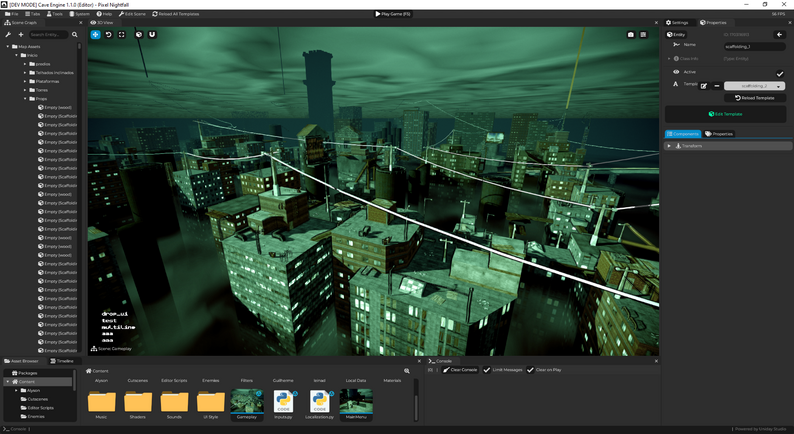 Cave Engine by Uniday Studio