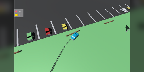 3D Isometric - Car Police Chase Driver Racing KIT by Steelkrill Studio