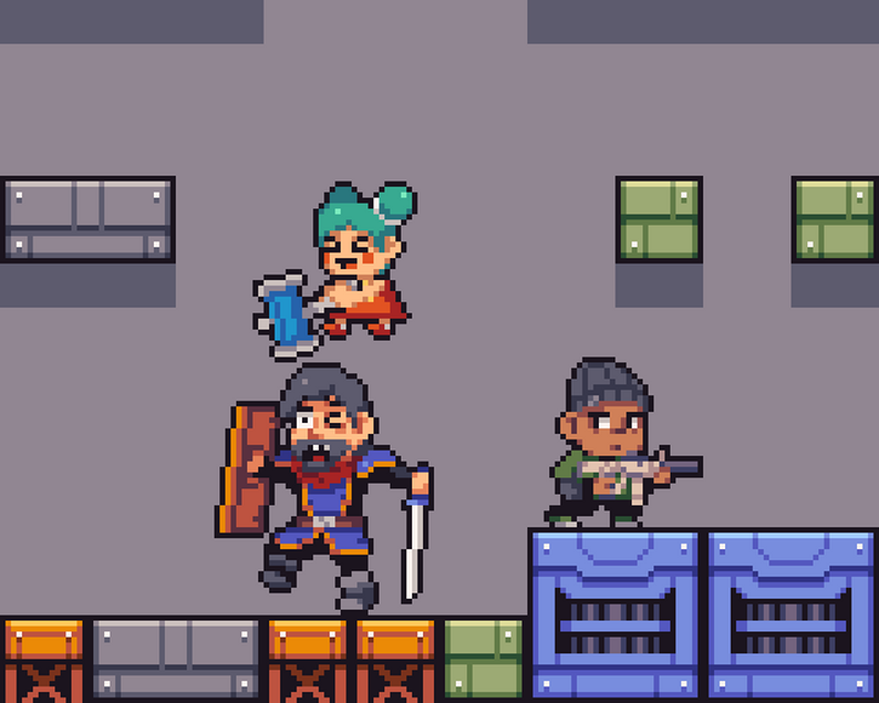 Sprite Pack 7 by GrafxKid