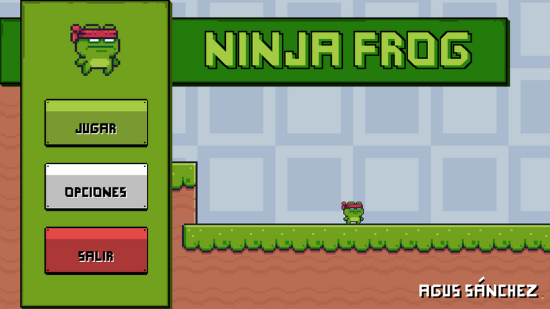 Ninja Frog by Agus Sánchez